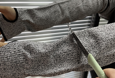 Anti-cut Arm VS Guard Sharp Knife - Qingdao Toyo Industry Co., Ltd