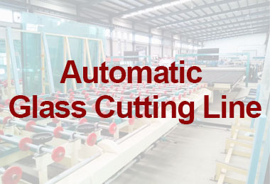 Fully automatic glass cutting line for loading, transporting, and ...