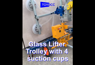 Glass Lifter Trolley with 4 Suction Cups - Qingdao Toyo Industry Co., Ltd